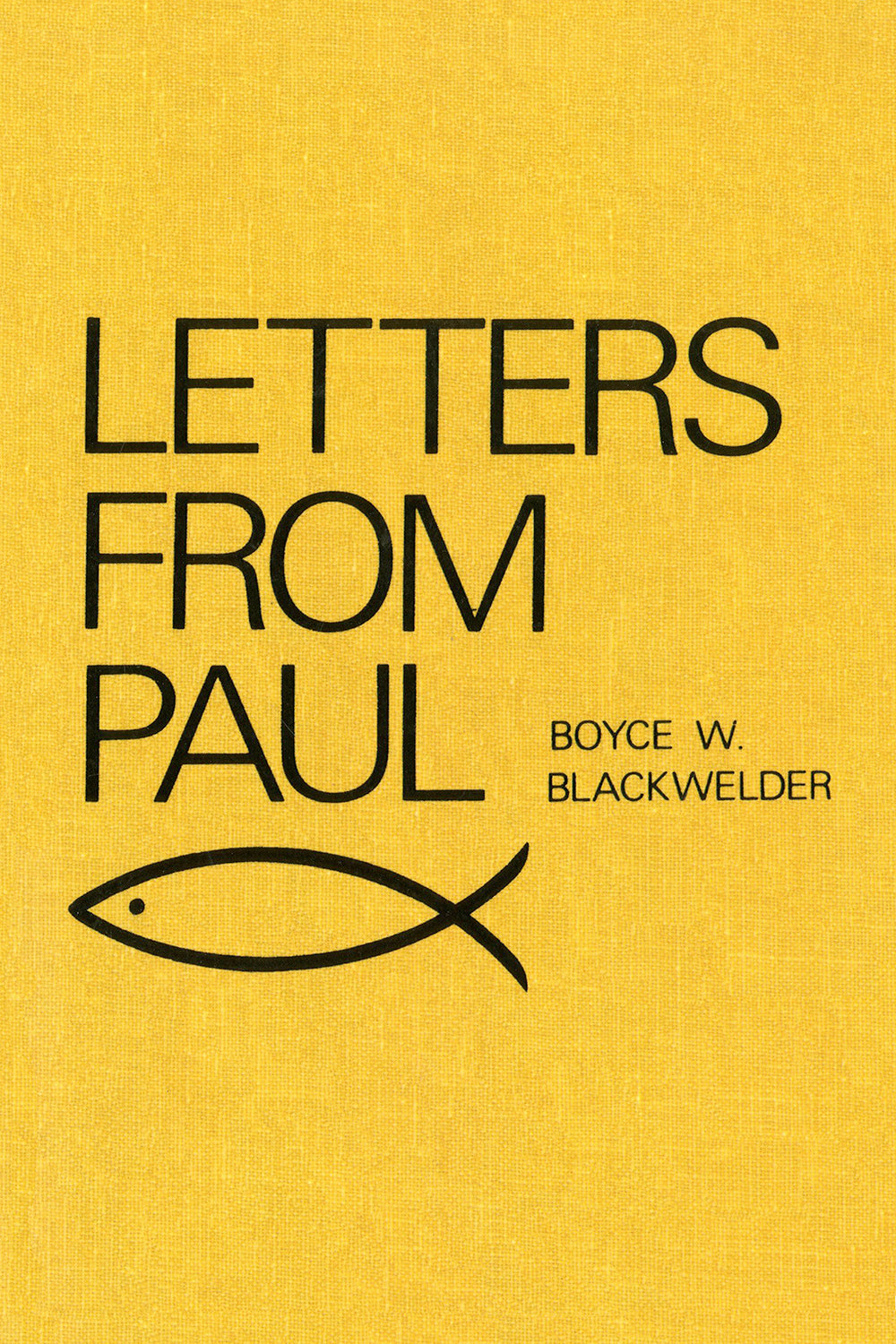 Letters From Paul – Reformation Publishers