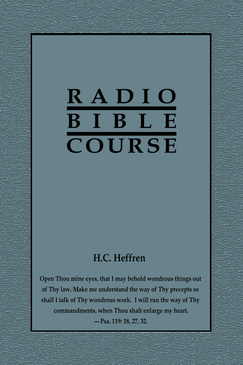 Radio Bible Course – Reformation Publishers