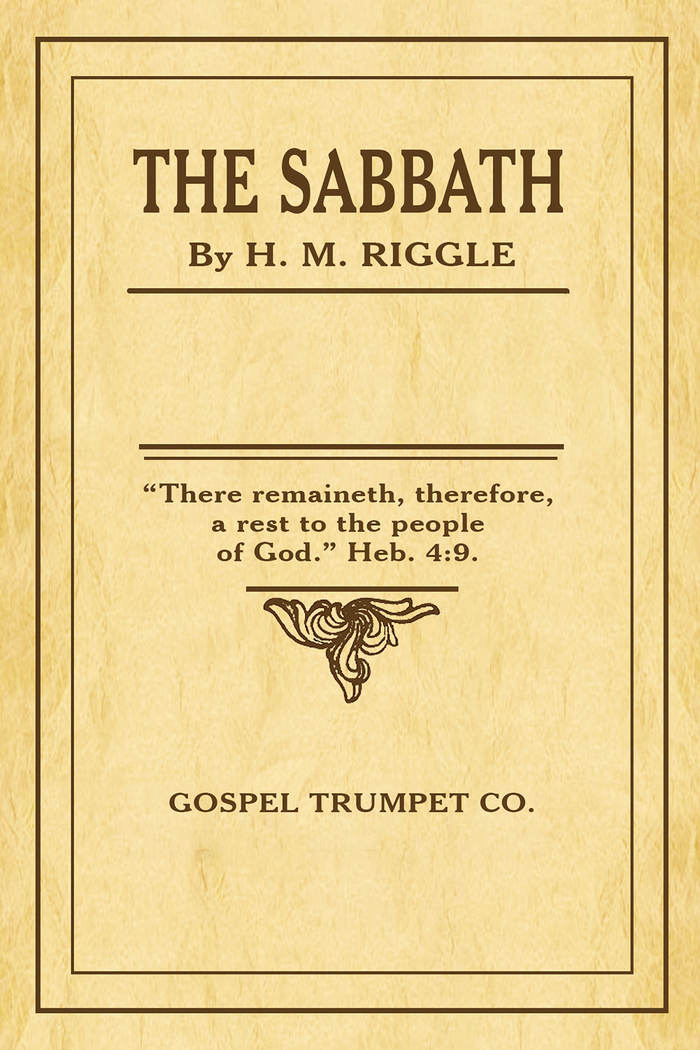 The Sabbath – Reformation Publishers