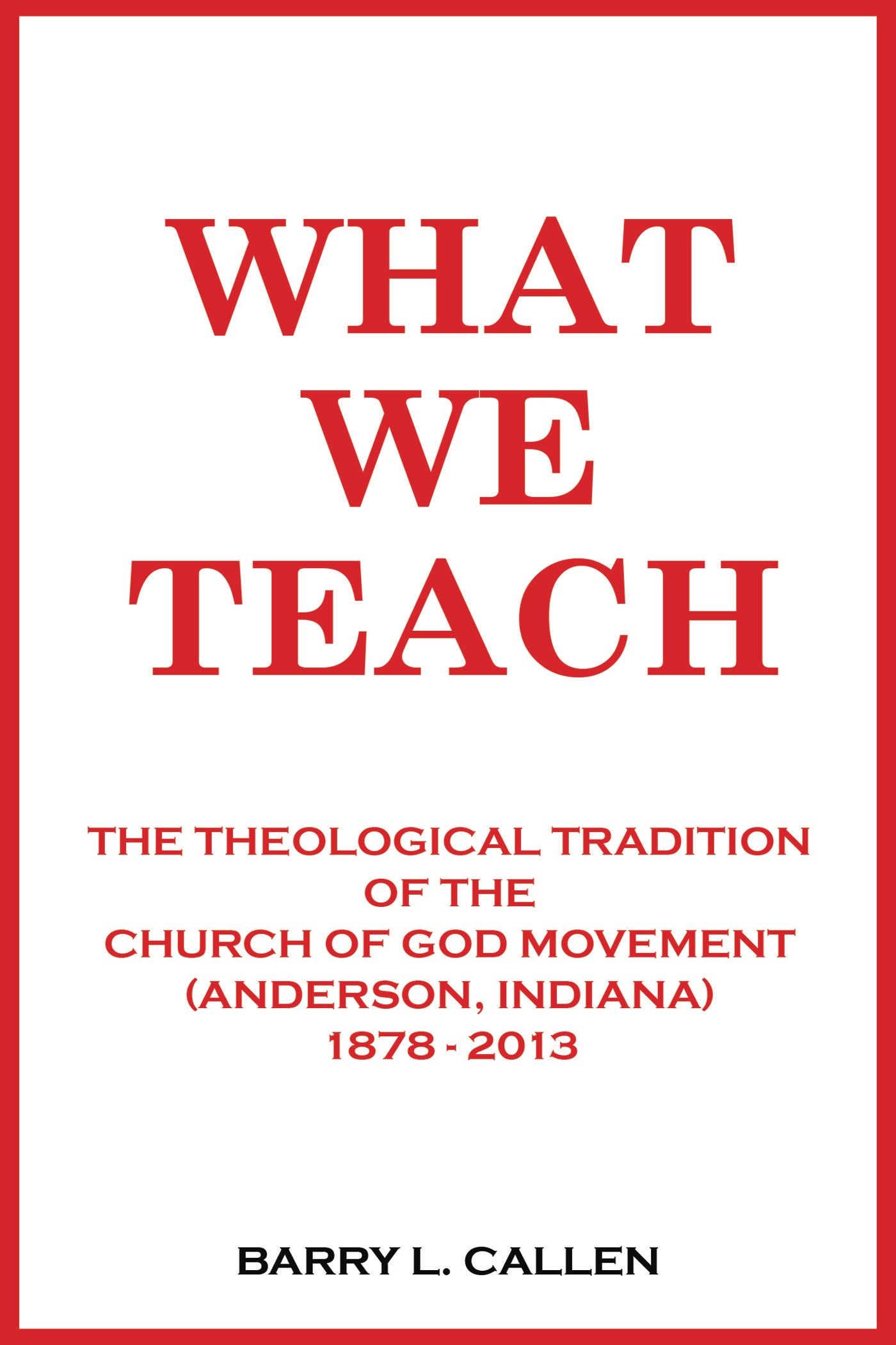 What We Teach – Reformation Publishers