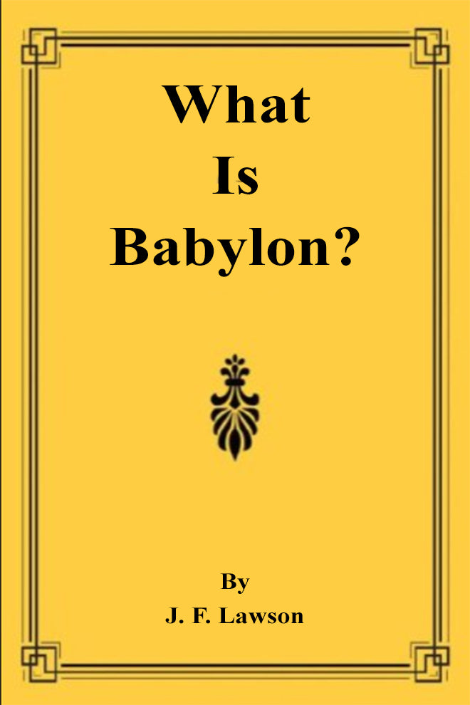 What Is Babylon? – Reformation Publishers