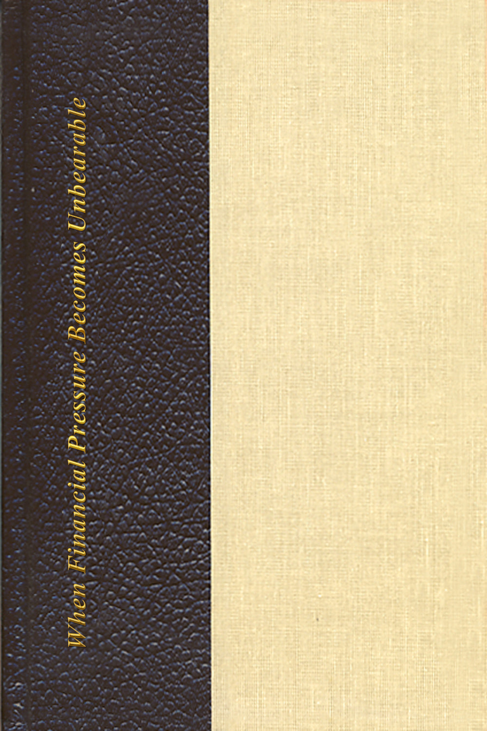 When Financial Pressure Becomes Unbearable – Reformation Publishers
